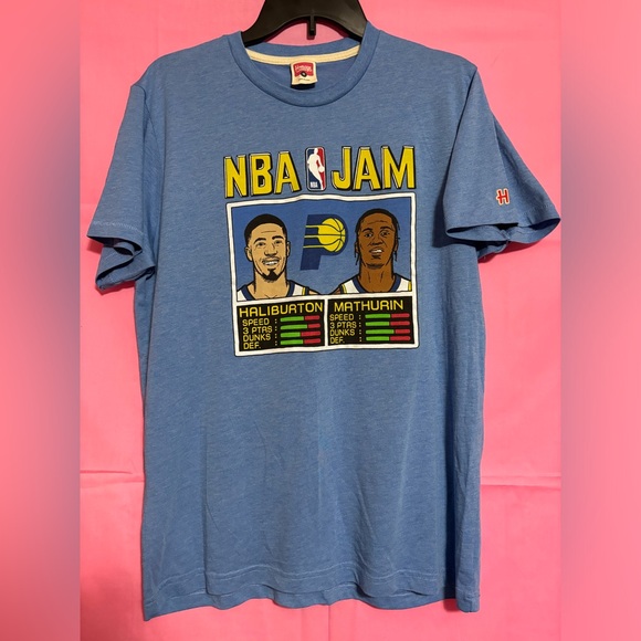 Shirts | Nba Jam Pacers Haliburton And Mathurin | Poshmark
